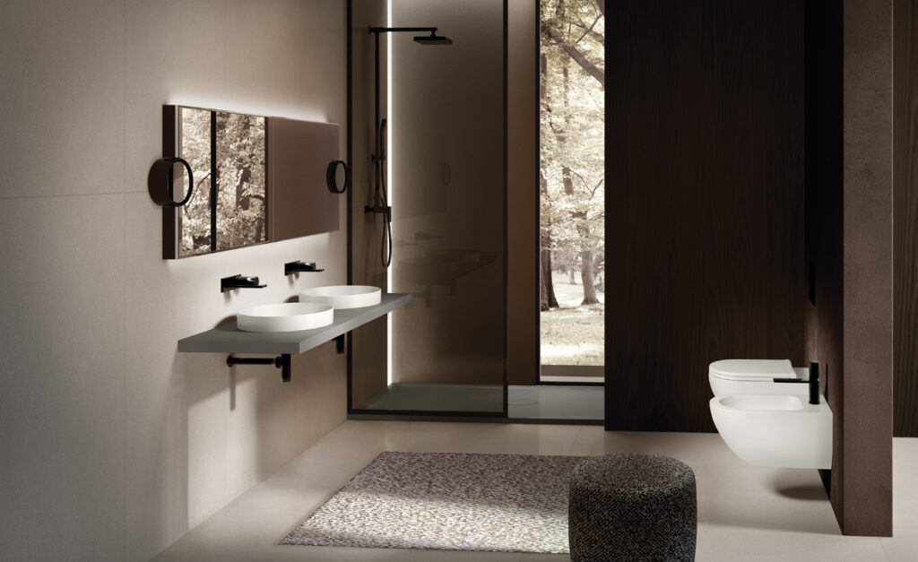 Karim Rashid bathroom design - The Tiles of India
