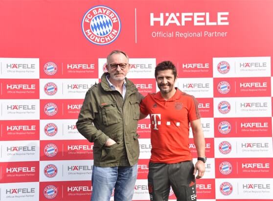 Häfele collaboration with FC Bayern - The Tiles of India