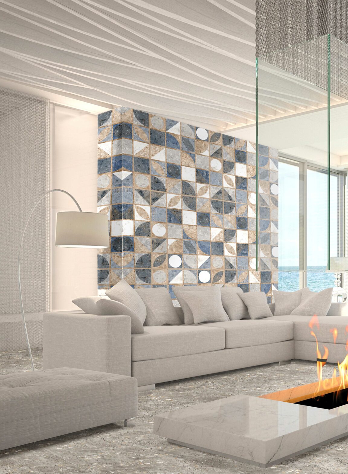 Orient Bell fusion tile series - The Tiles of India
