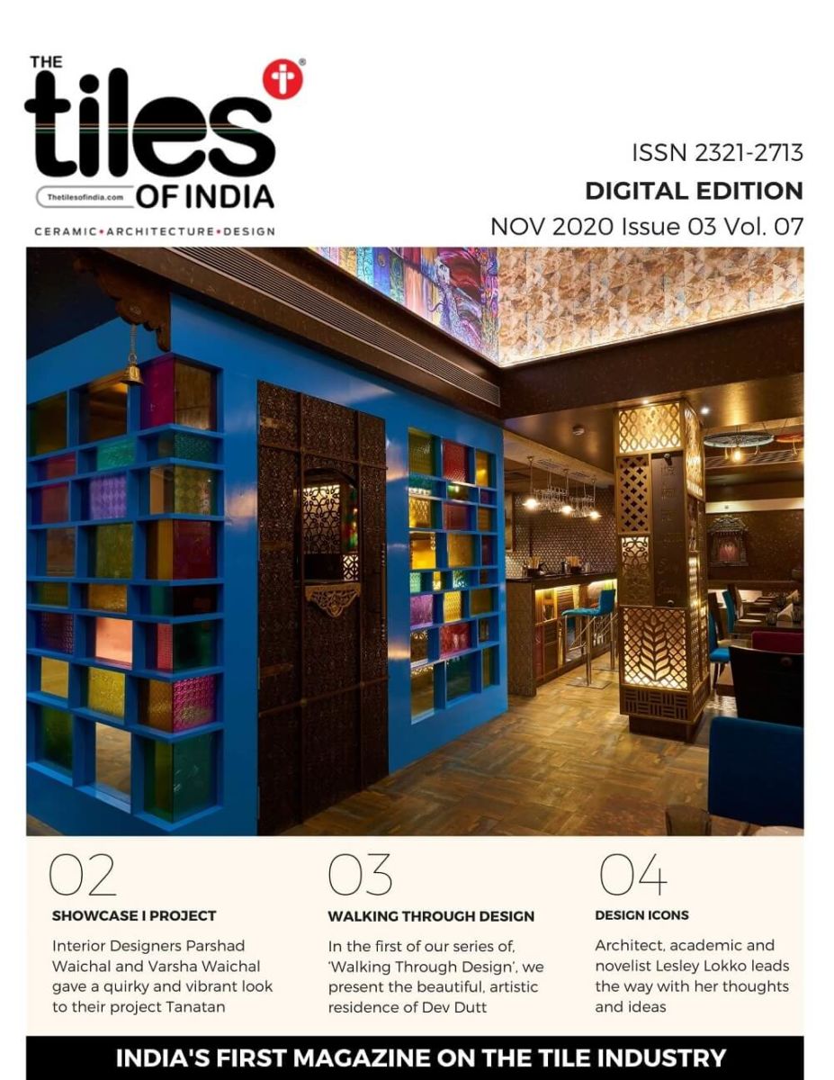 Digital Tabloid Edition - Nov 2020 Issue 3 Vol 7 - The Tiles of India