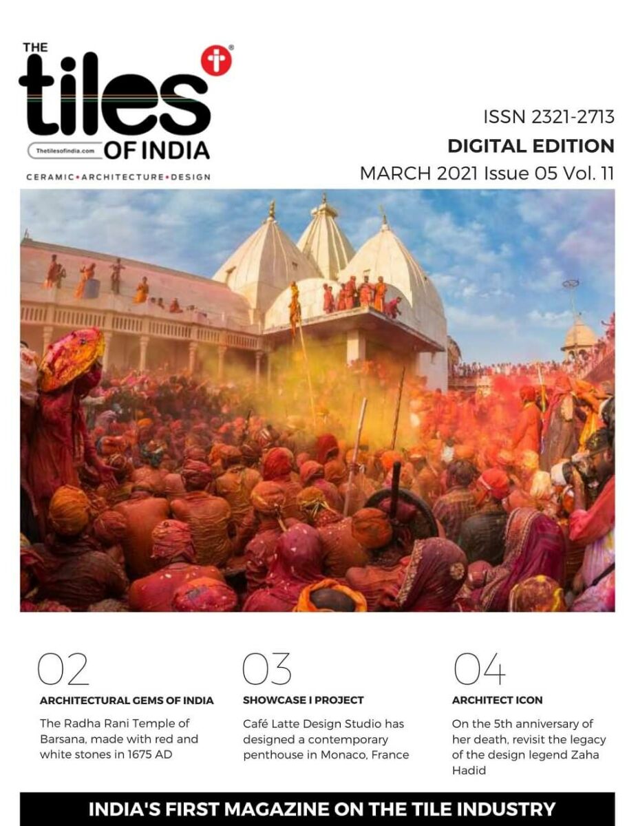 Digital Tabloid Edition - March 2021 Issue 5 Vol 11 - The Tiles of India