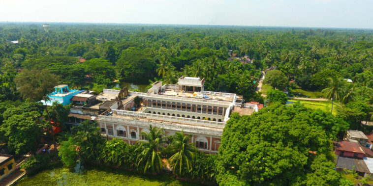 Restoration of The Rajbari Bawali - The Tiles of India