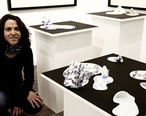 Artist Livia Marin - The Tiles of India