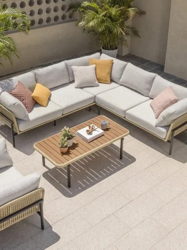 10 Best Ways To Style An Open Terrace For Summer - The Tiles of India