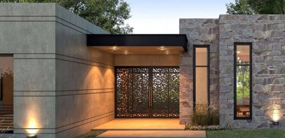 10 Beautiful Front Wall Tile Designs for Indian Homes - The Tiles of India