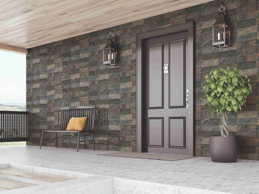 10 Beautiful Front Wall Tile Designs for Indian Homes - The Tiles of India